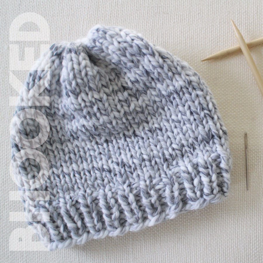 Easy Knit Hat – B.Hooked