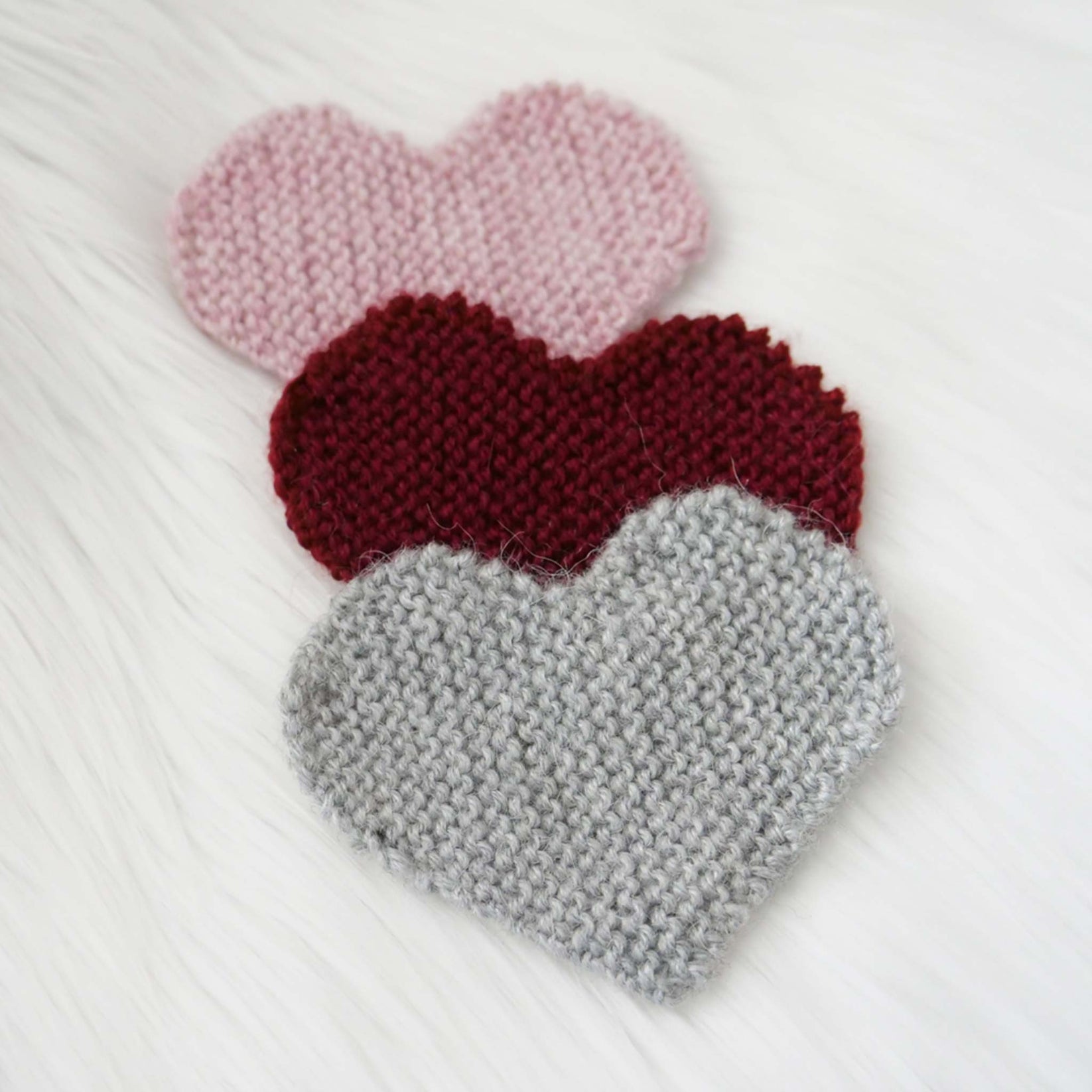 Knitted Heart Patch – B.Hooked